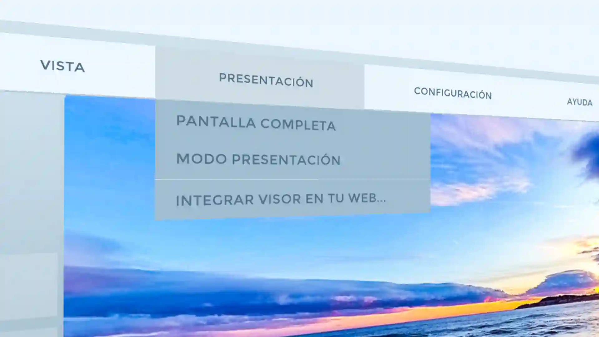 360 degree image presentation modes - Visor360