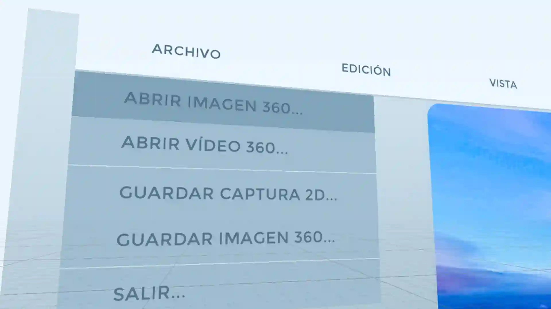 Open 360 photos from PC - 360 degree image viewer PC