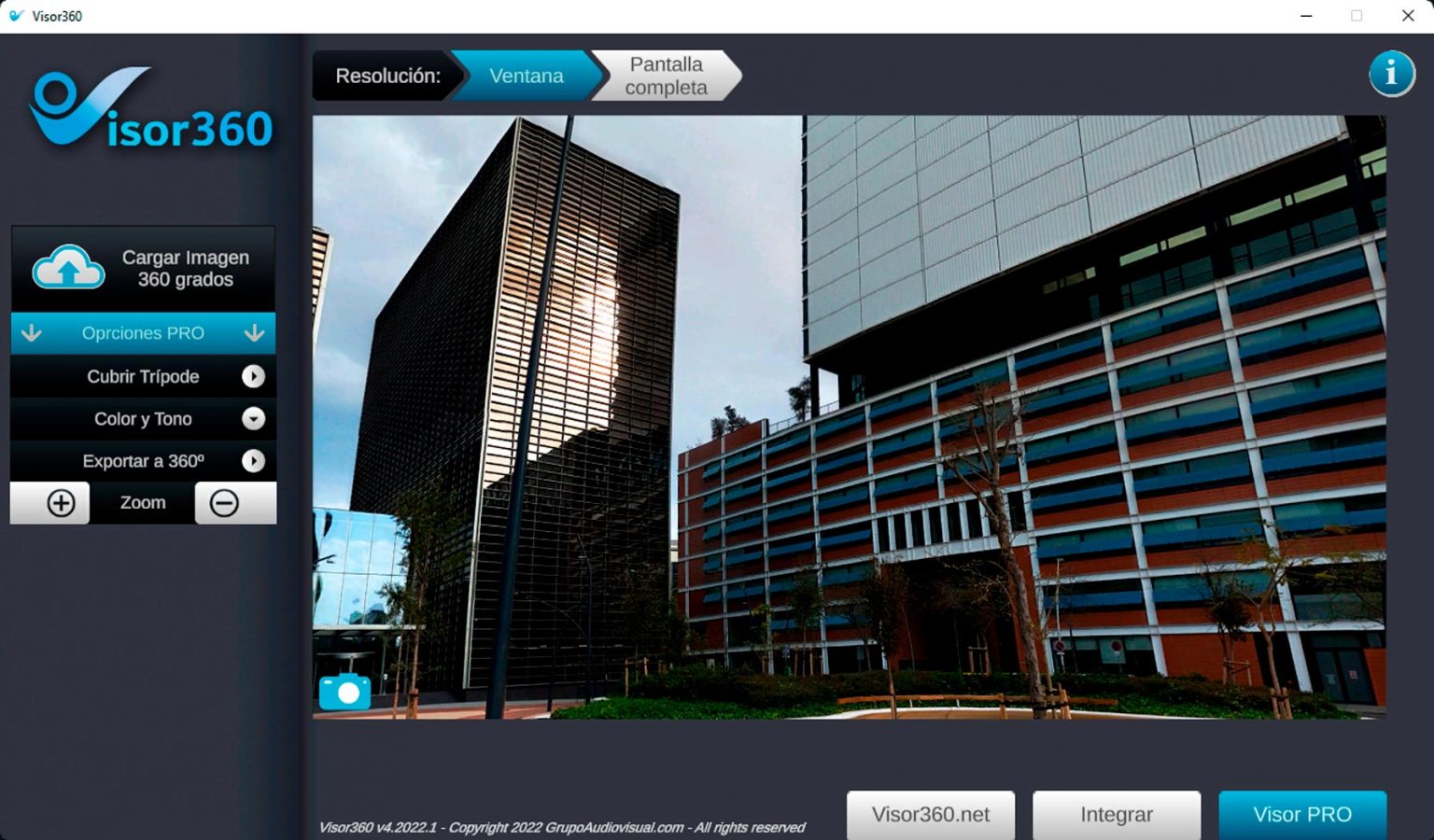 Visor 360 Estándar - DESCARGAR Para ver Fotos 360º en tu ordenador